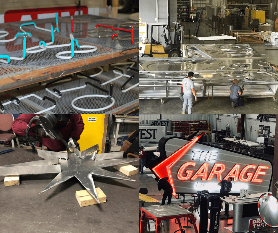 Sign Fabrication | Acuraneon | Custom Signs | Broken Arrow